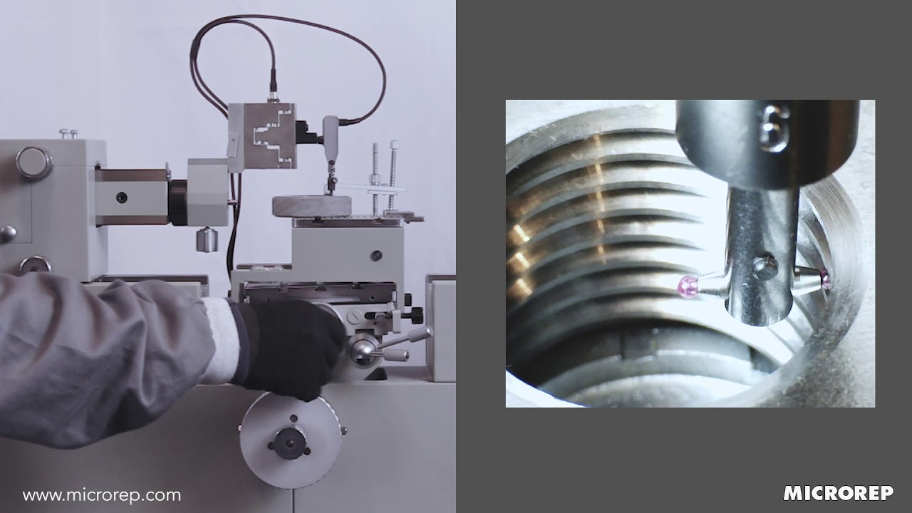 Small Ring Gage Measurement - DMS 680 - YouTube