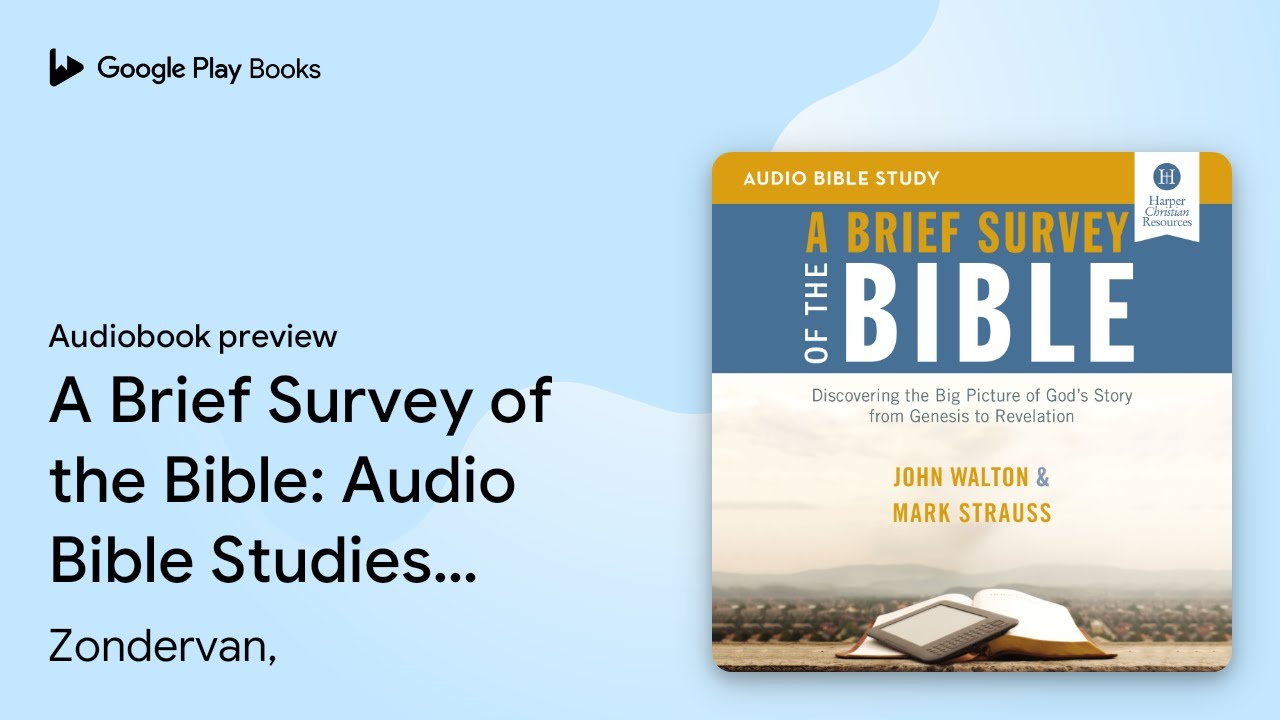 A Brief Survey of the Bible: Audio Bible… by Zondervan, · Audiobook ...