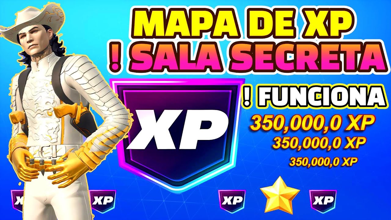 ⭐ MAPA DE XP ⭐ COMO SUBIR DE NIVEL EN FORTNITE RAPIDO 🚀 MAPA XP O MAPAS ...