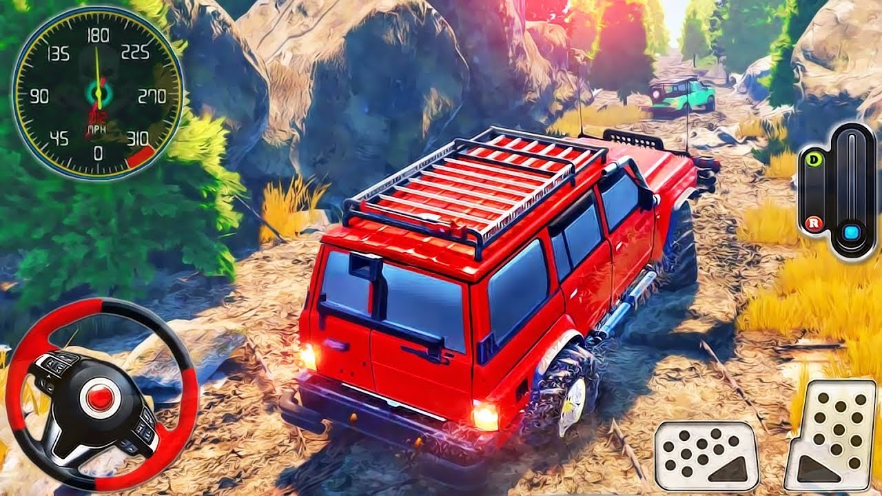 Offroad Driving Real Hummer Simulator - 4x4 Jeep SUV Hill Extreme Drive ...