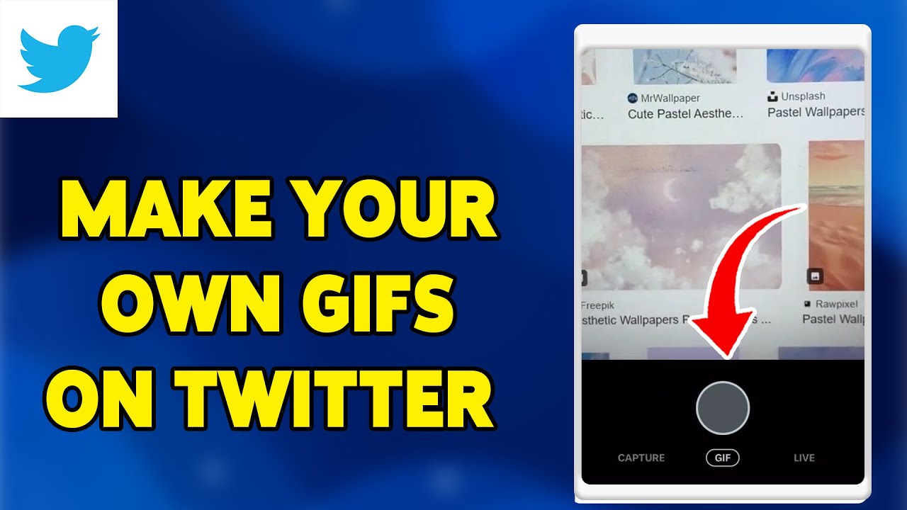 How To Make Your Own GIFs On Twitter 2024 | Create Custom GIFs On X ...