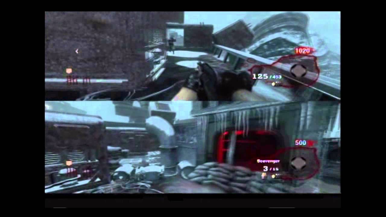 call of the dead 2 box challenge splitscreen (call of duty blackops ...
