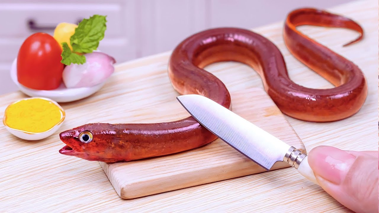 Best Of Mini Cooking Real Food Video | Cooking Spicy Eel Food Recipe In ...