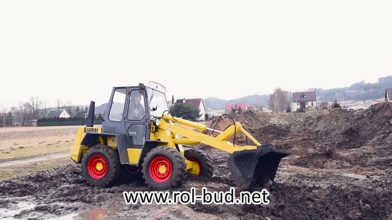 Radlader Kramer 312 SE Loader Ładowarka | Rolbud - YouTube