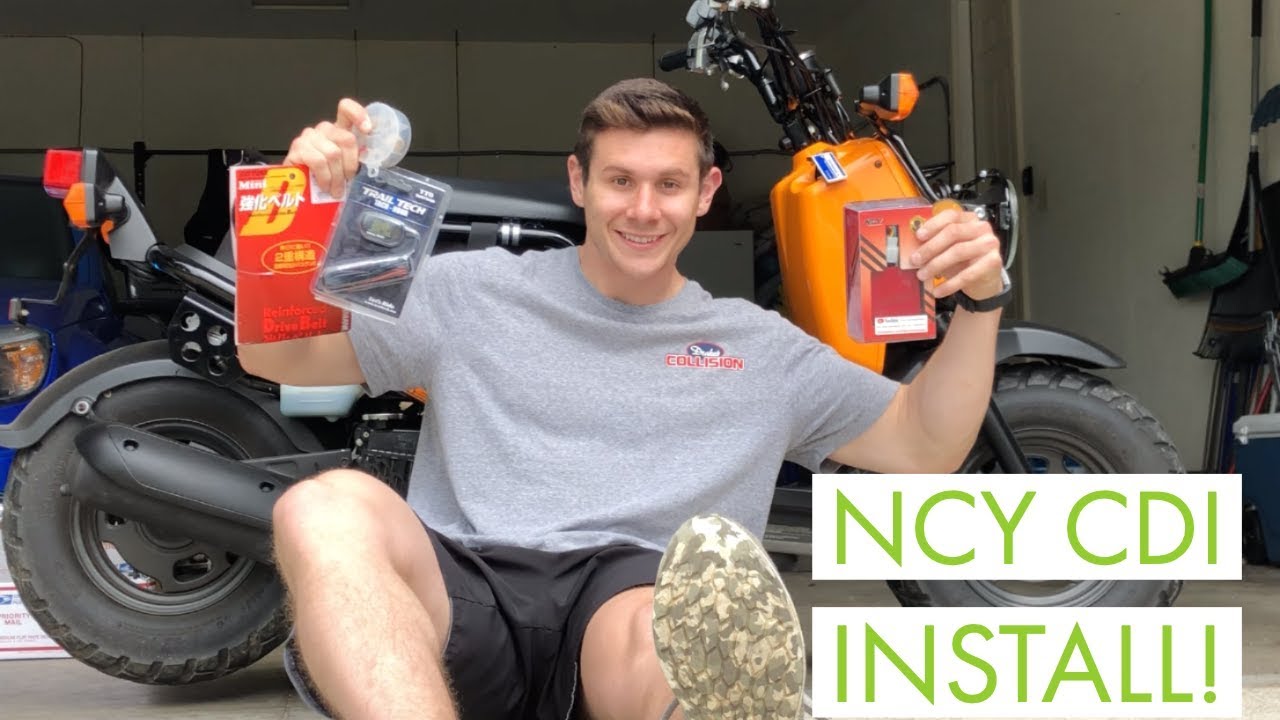 Installing the NCY CDI and other "GO FAST PARTS" - YouTube