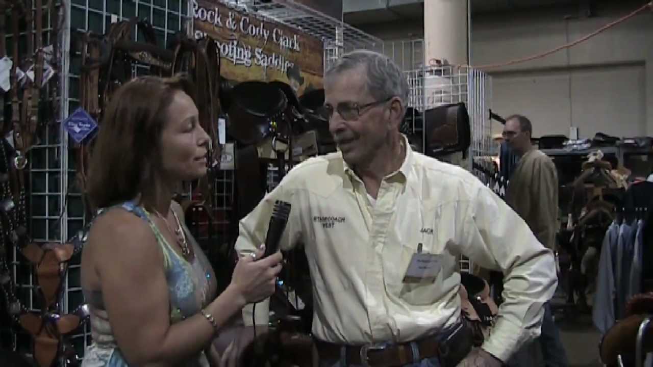 Jack Peacock, of Stagecoach West, talks mounted shooting, tack, horses ...