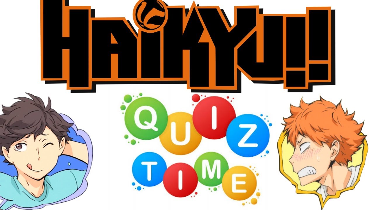 Take the HAIKYUU!! QUIZ - YouTube