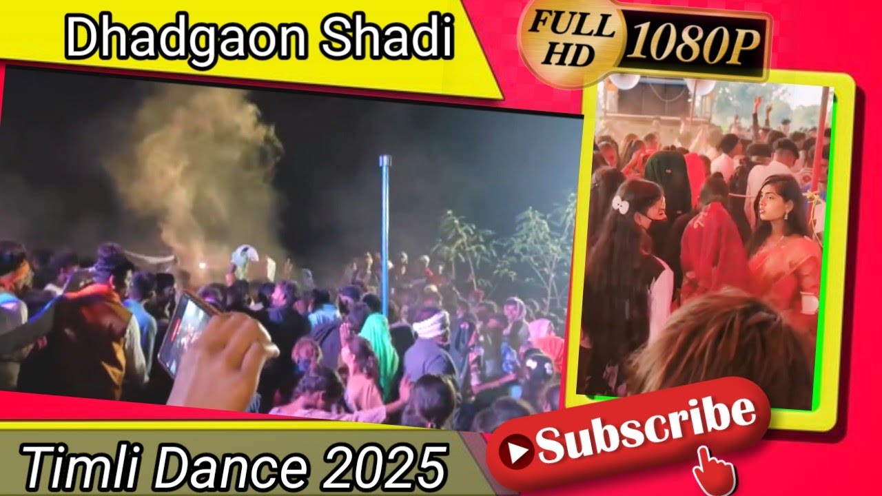 Aadivasi Lagan video Dhadgaon । Timli Dance Video Dhadgaon 2025🥰🕺🥰 ...