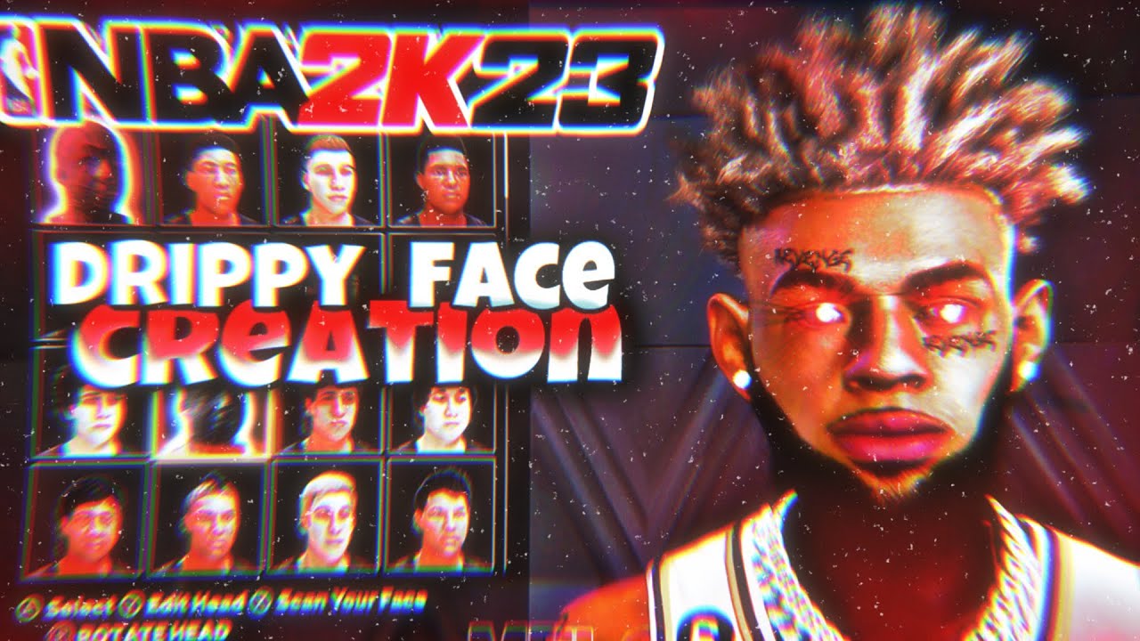 NBA 2K23 BEST DRIPPY FACE SCAN!🔥🔥(COMP ONLY) LIGHTSKIN! - YouTube