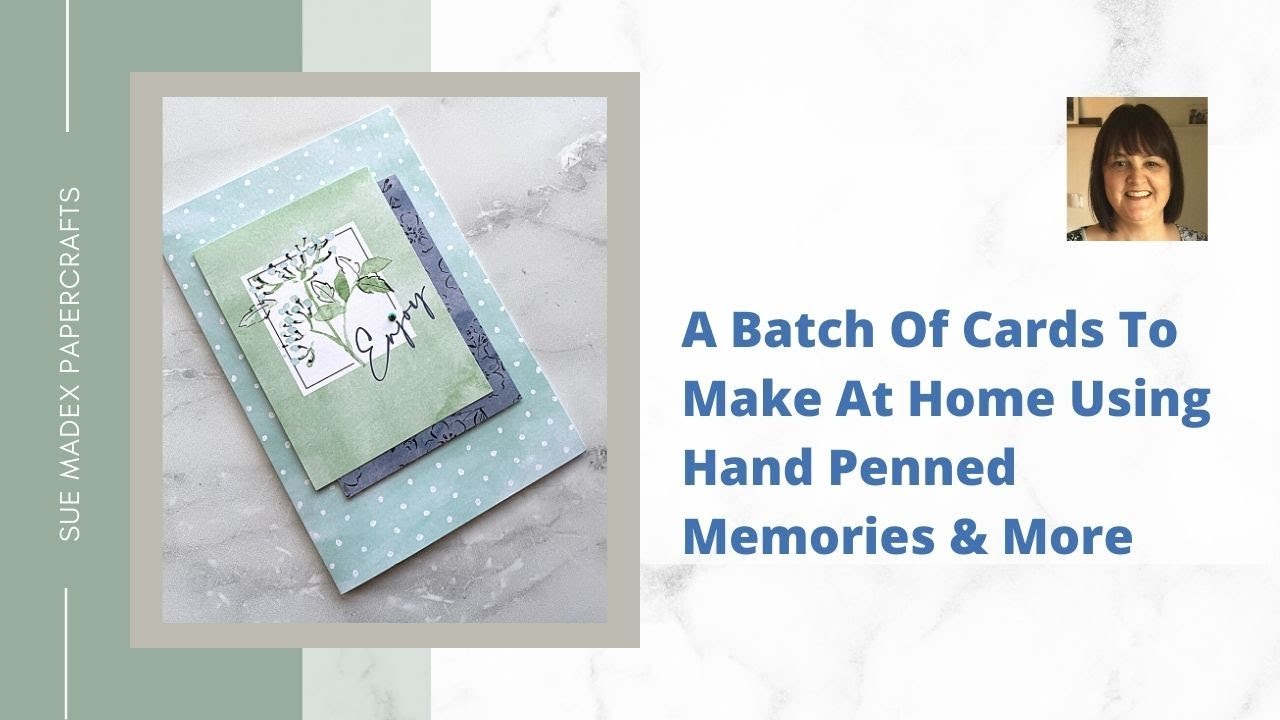 Easy Cards To Make At Home With Hand Penned Memories And More Cards ...