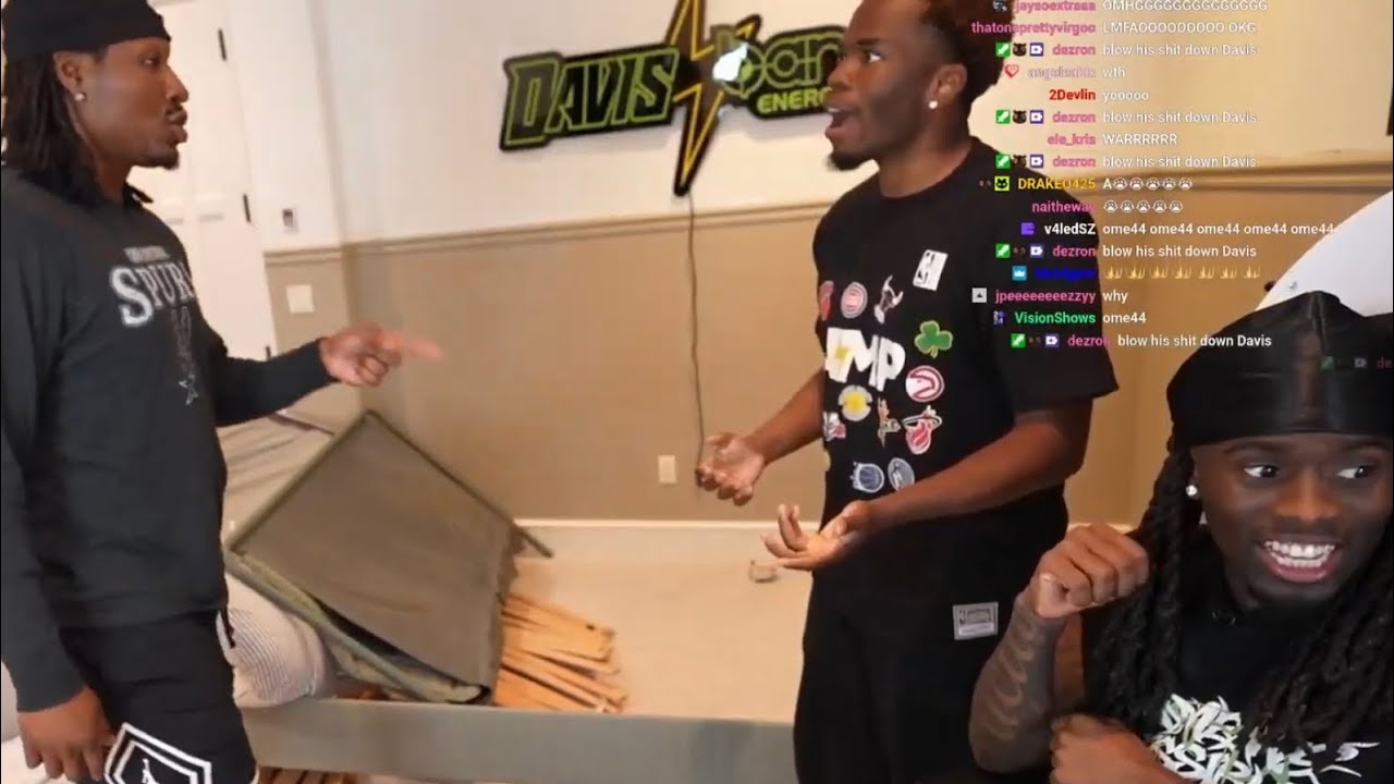 Full Clip of Duke Dennis VS Davis (CRASH OUT) - YouTube