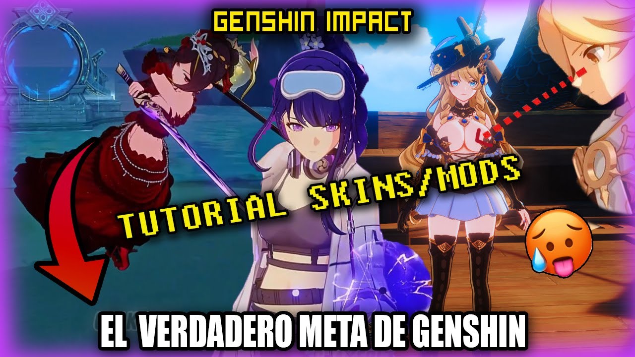 Como instalar mods en Genshin impact 🤔 (NUEVO META) | Tutorial Completo ...