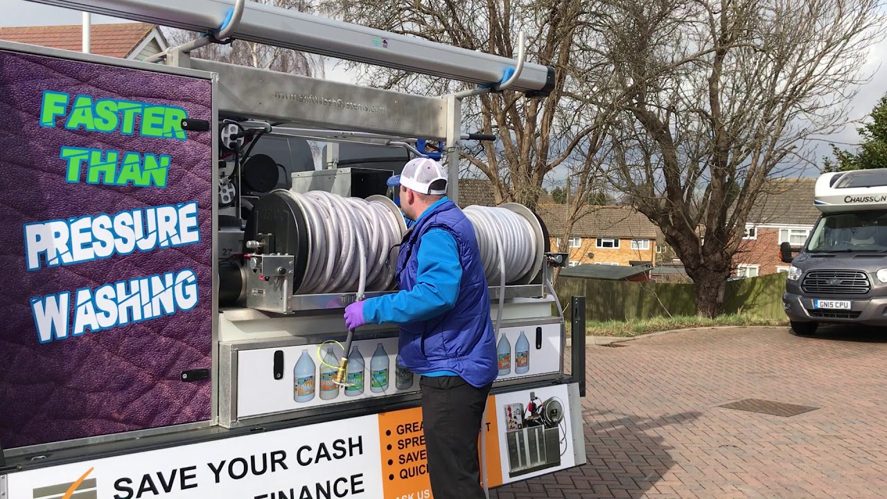 SoftWash-Systems.com SoftWash Demonstration - YouTube