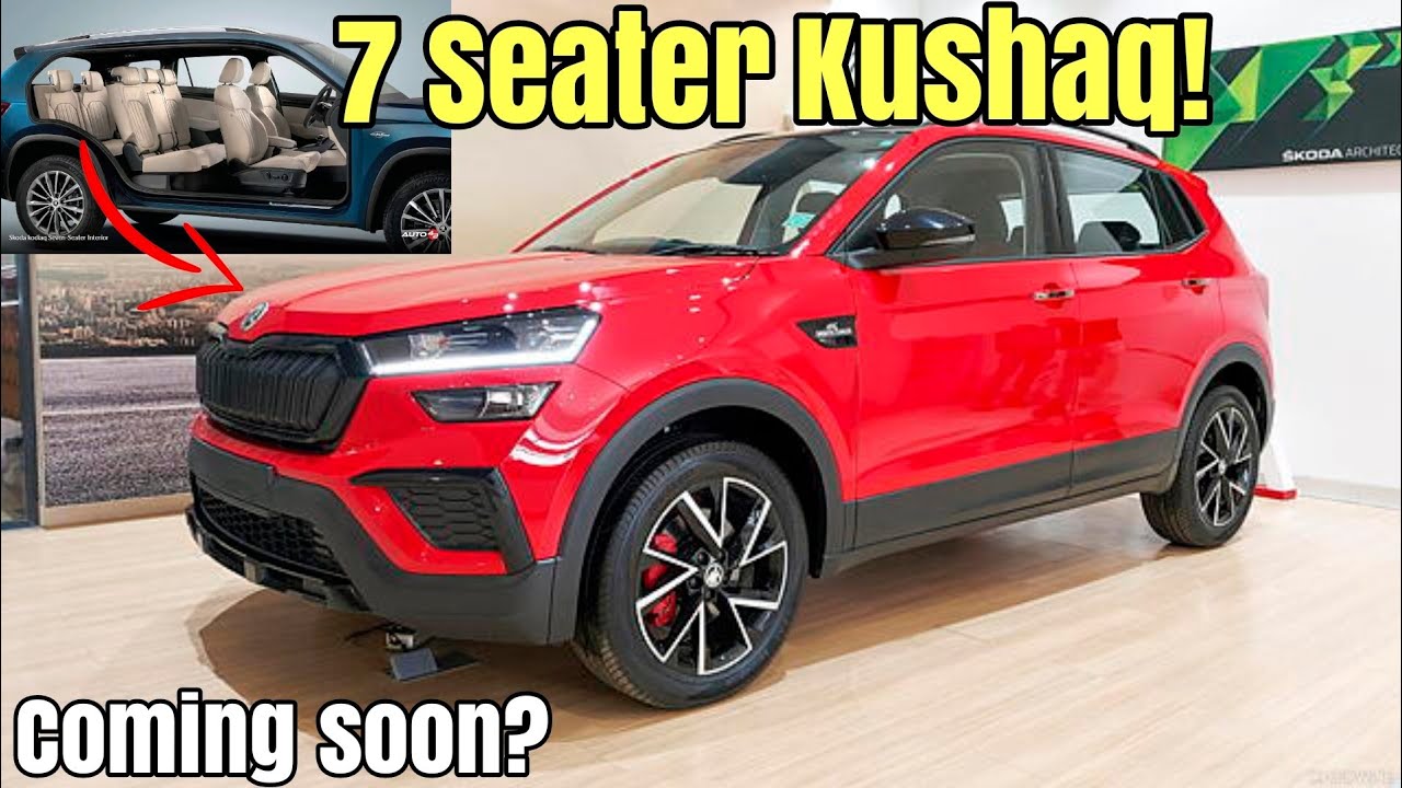 Skoda kushaq 7 seater version coming soon? - YouTube