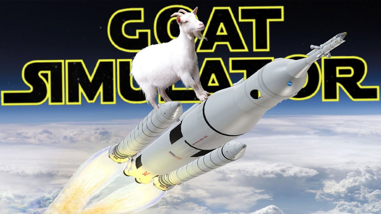 Goat Simulator: Waste of Space DLC - Ep. 1 - Goat in Space! - Goat ...