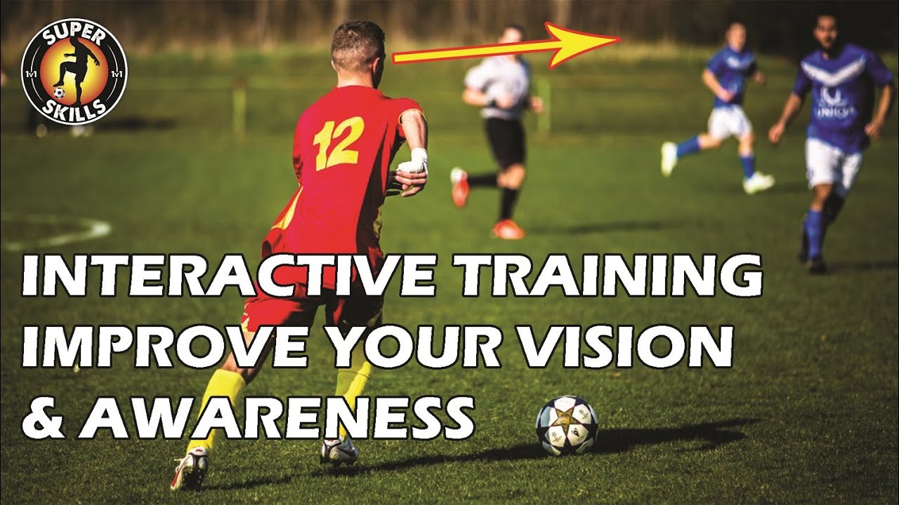 INTERACTIVE FOOTBALL TRAINING 01 || Ball Control, Vision & Awareness ...