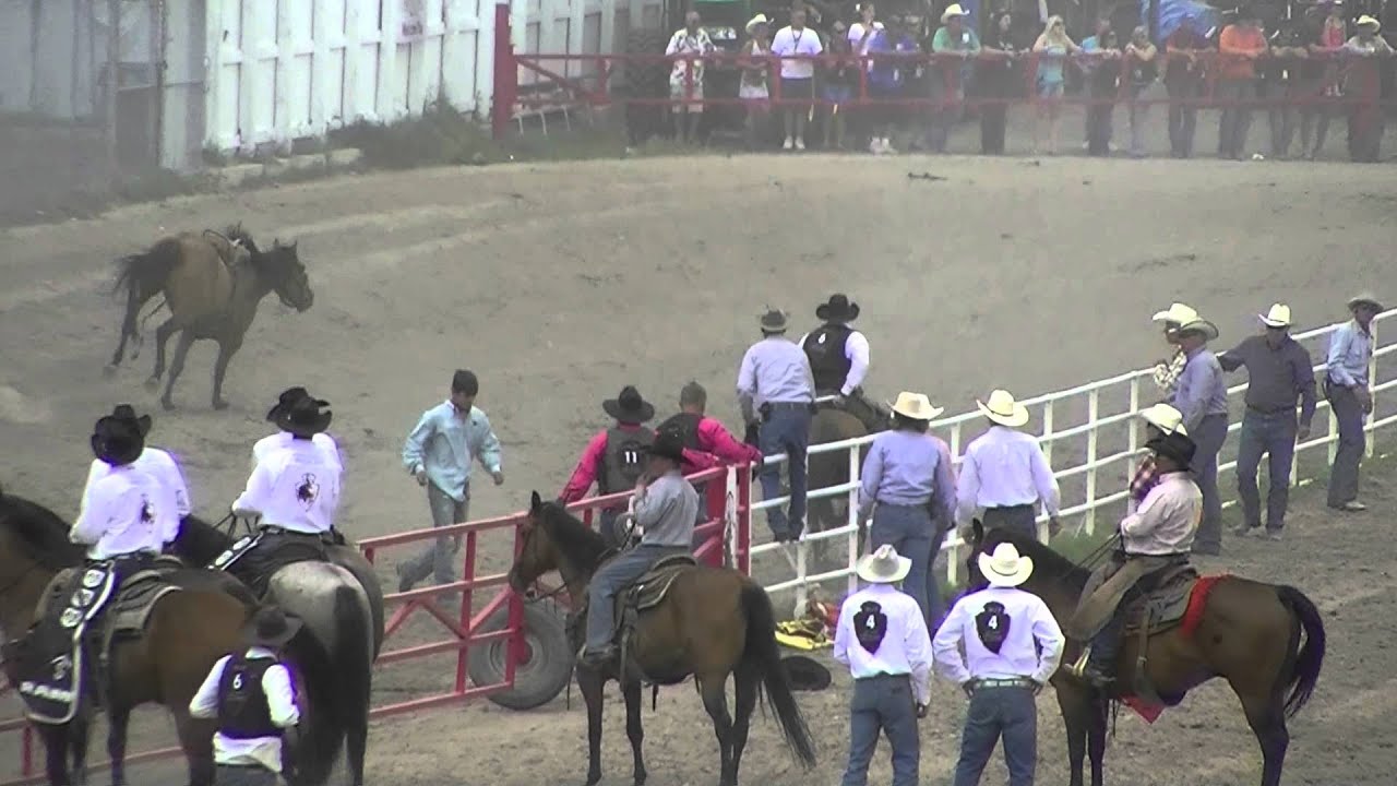 Wild Horse Race, Cheyenne Frontier Days - YouTube
