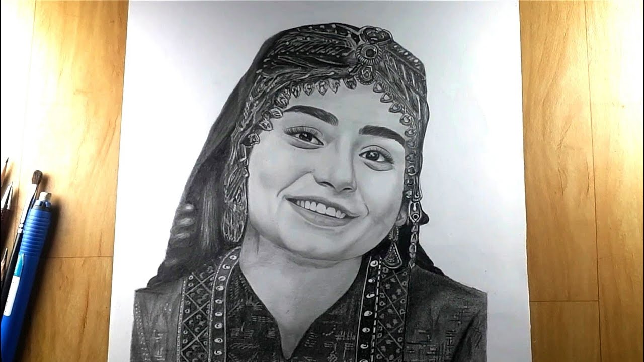Bala Hatun Sketch | Kurlus Osman |Bala Hatun Drawing |Halima Sultan ...