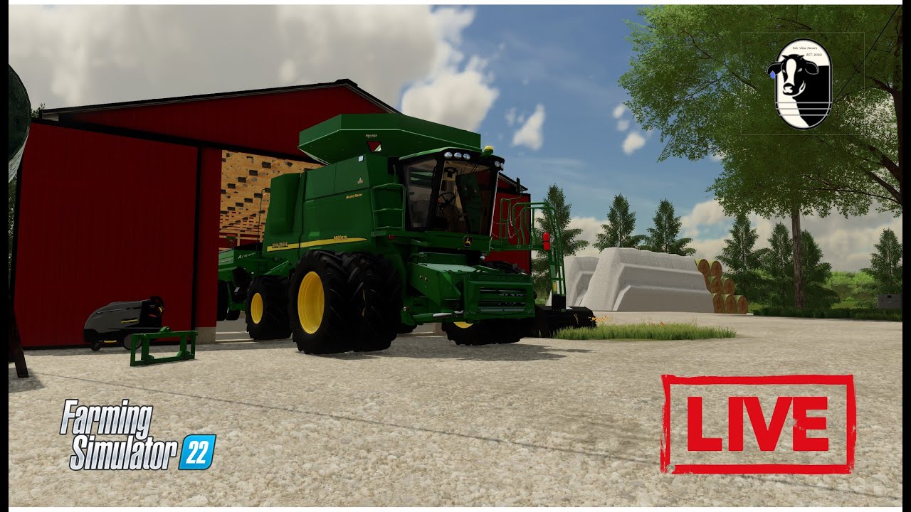 Winter Wheat Harvest | Live | Midwest Horizons | Farming Simulator 22 ...