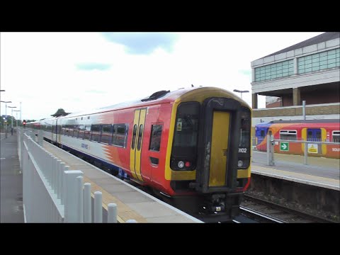Trains @ Wimbledon Railway Station - 7th May 2016 - YouTube