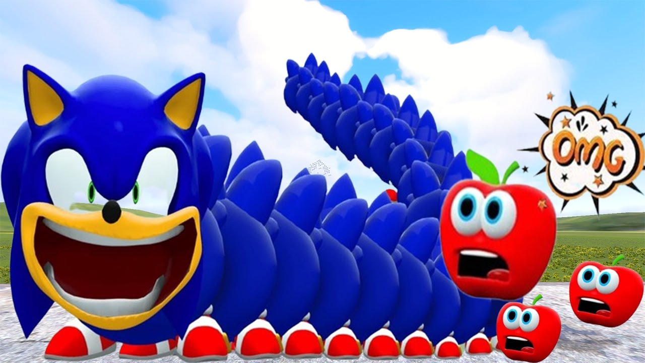 I FOUND NEW Sonic Becomes Roblox's Hungry Worm in Garry's Mod? - YouTube