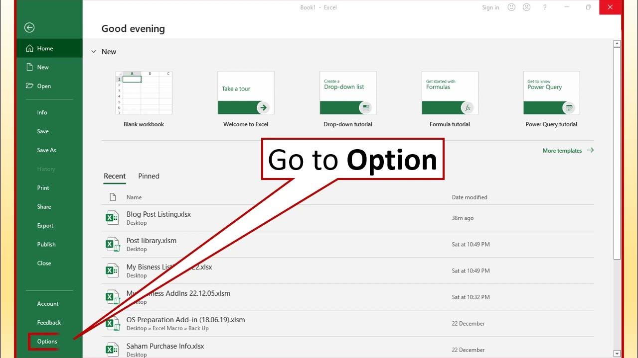 How to set a macros security in Excel? - YouTube