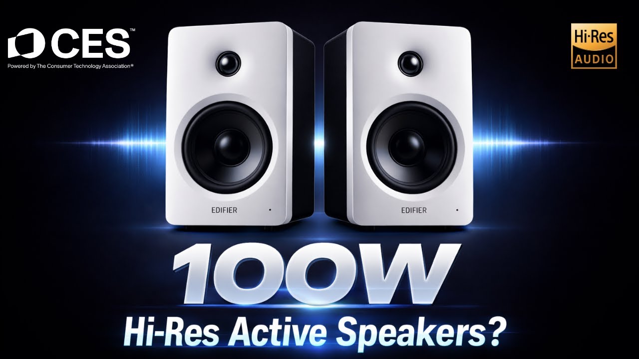 Edifier M90 CES 2026 The Only Speakers Your HOME Needs? - YouTube