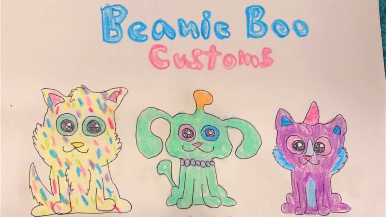 My Beanie Boo Custom Ideas - YouTube