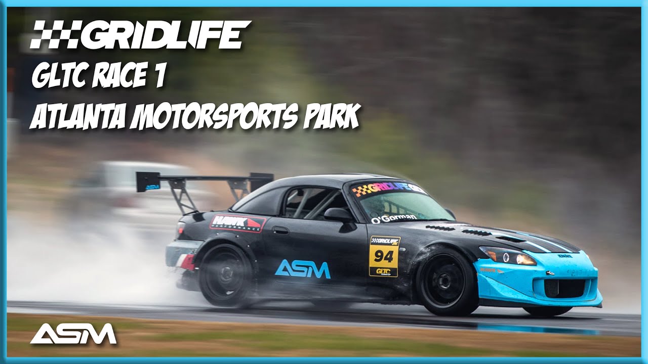 ASM S2000 In The Rain | GRIDLIFE AMP GLTC Race 1 - YouTube