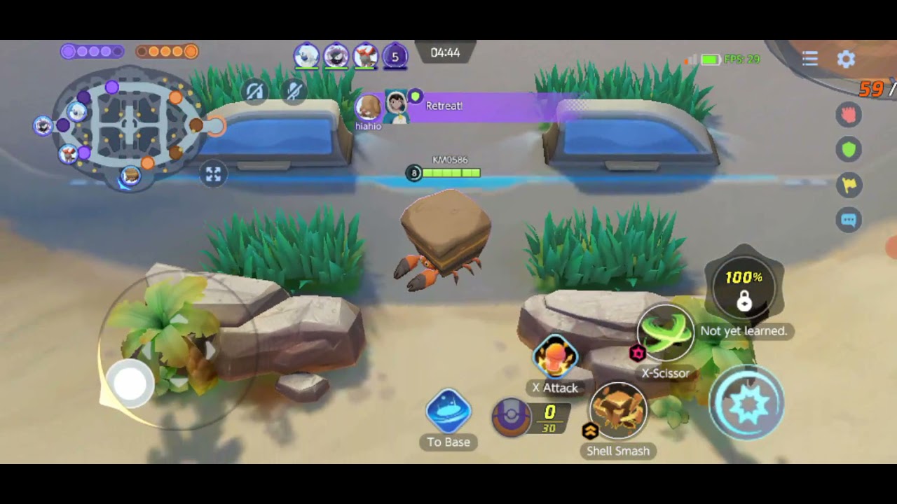 Pokémon unite - Crustle 001 - YouTube