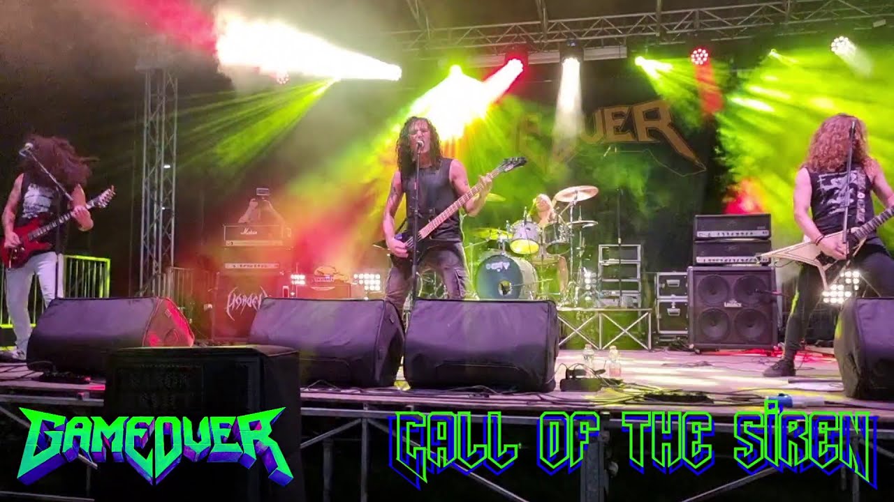 Game Over - Call of the siren [live] - YouTube