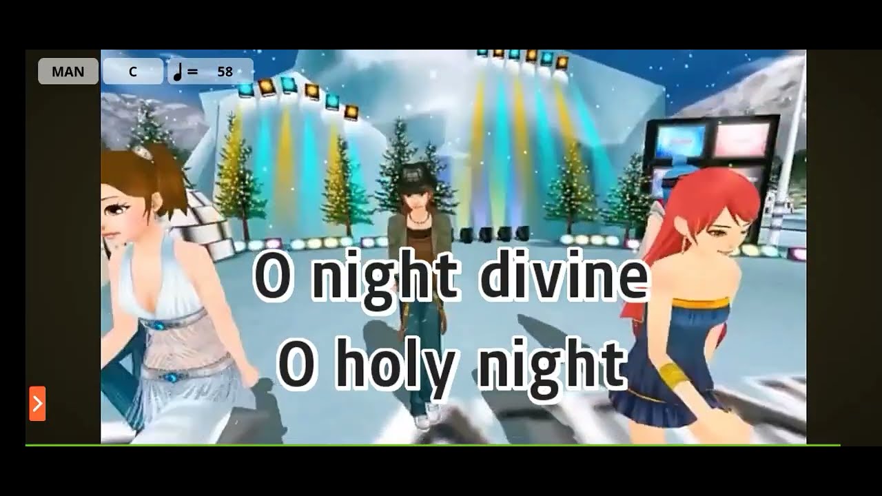 O Holy Night - Johnny Mathis (Karaoke/Minus One) - YouTube