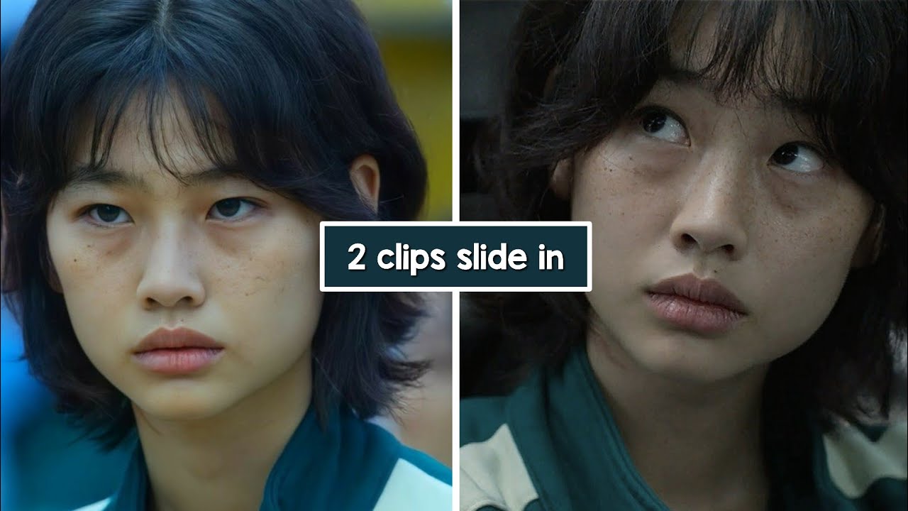 2 clips slide in | after effects - YouTube