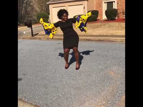 black woman dance