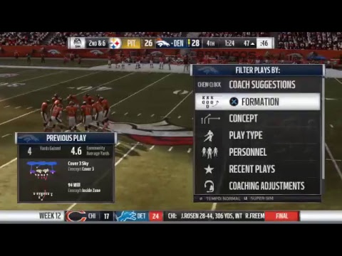 BKS Wk12 PIT @ DEN - YouTube