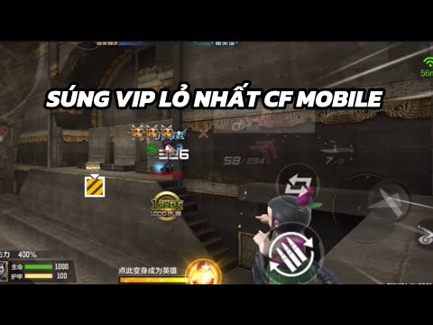Súng Vip LỎ NHẤT CF Được Tặng Miễn Phí - CF Mobile - YouTube