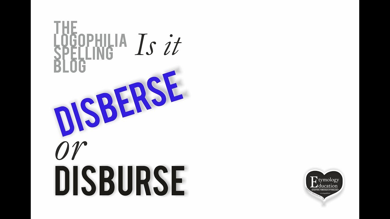 How to Spell Video: disberse or disburse? - YouTube