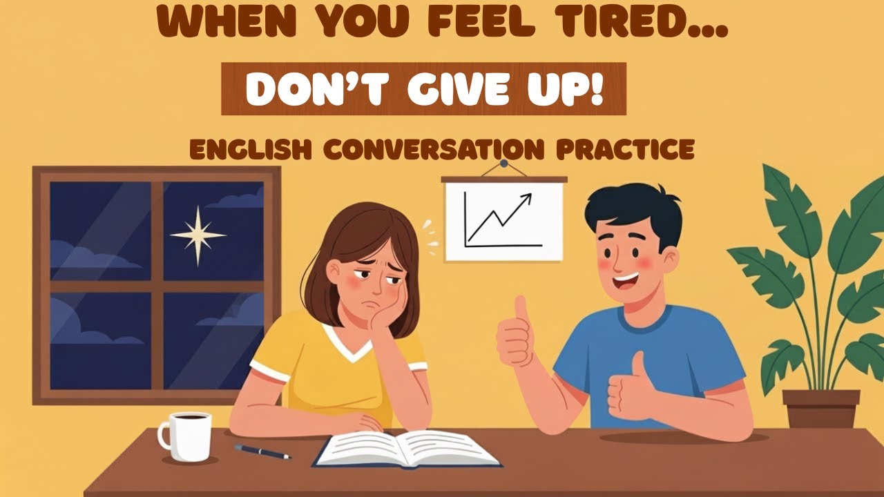 English Conversation Practice for Motivation & Fluency | When You Feel ...