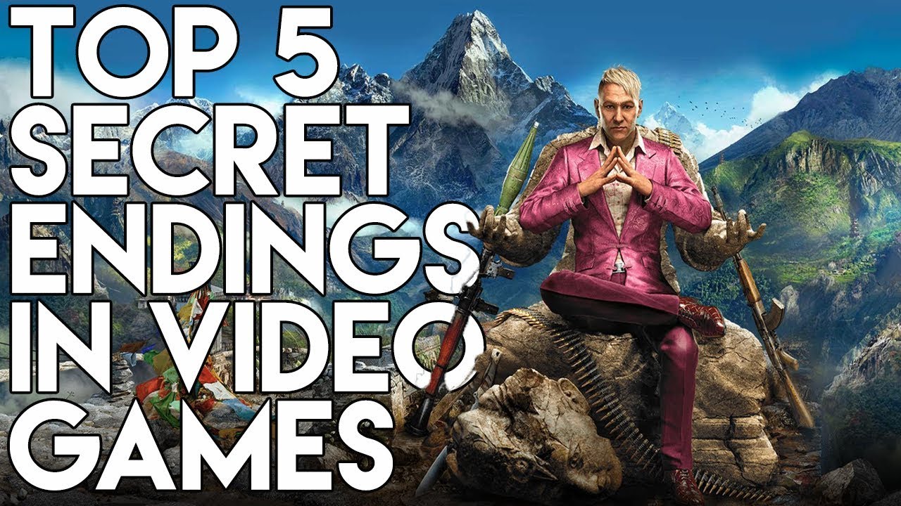 Top 5 Secret Endings In Video Games - YouTube