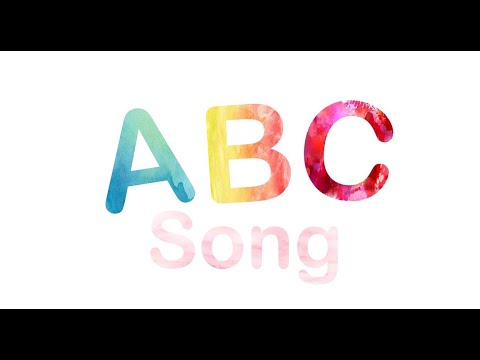 abc song | crazy | Learn abc for kids | watercolour abc | song 9 - YouTube