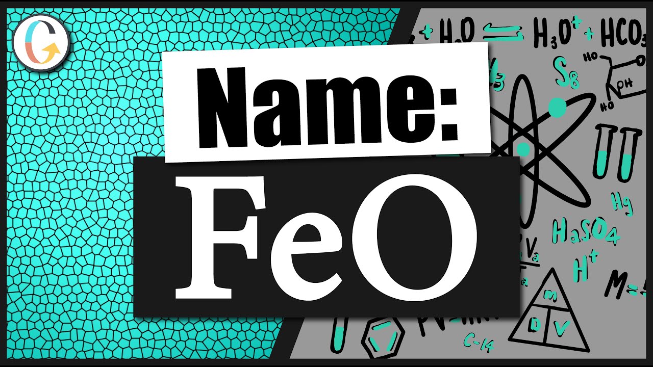 How to name FeO - YouTube