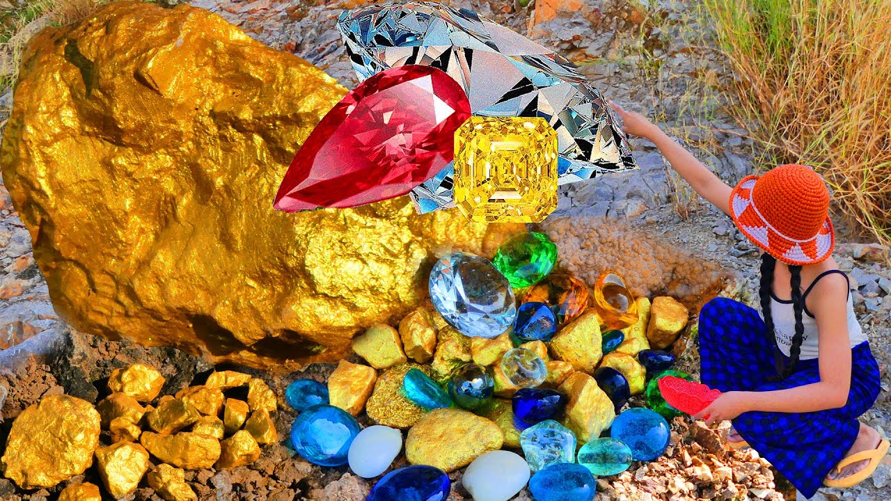 Amazing gold mining process on the world's highest mountain - how to ...