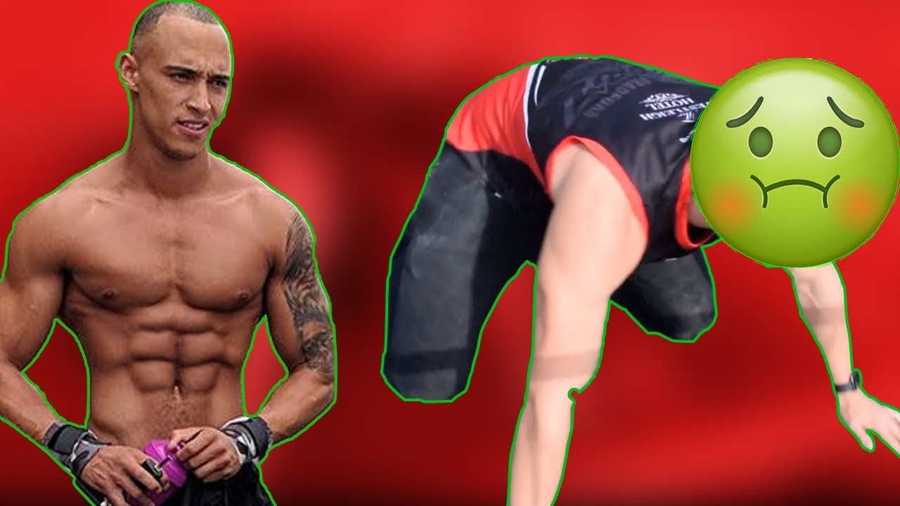 This work out Made Me THROW UP (Outdoor Workout) - YouTube