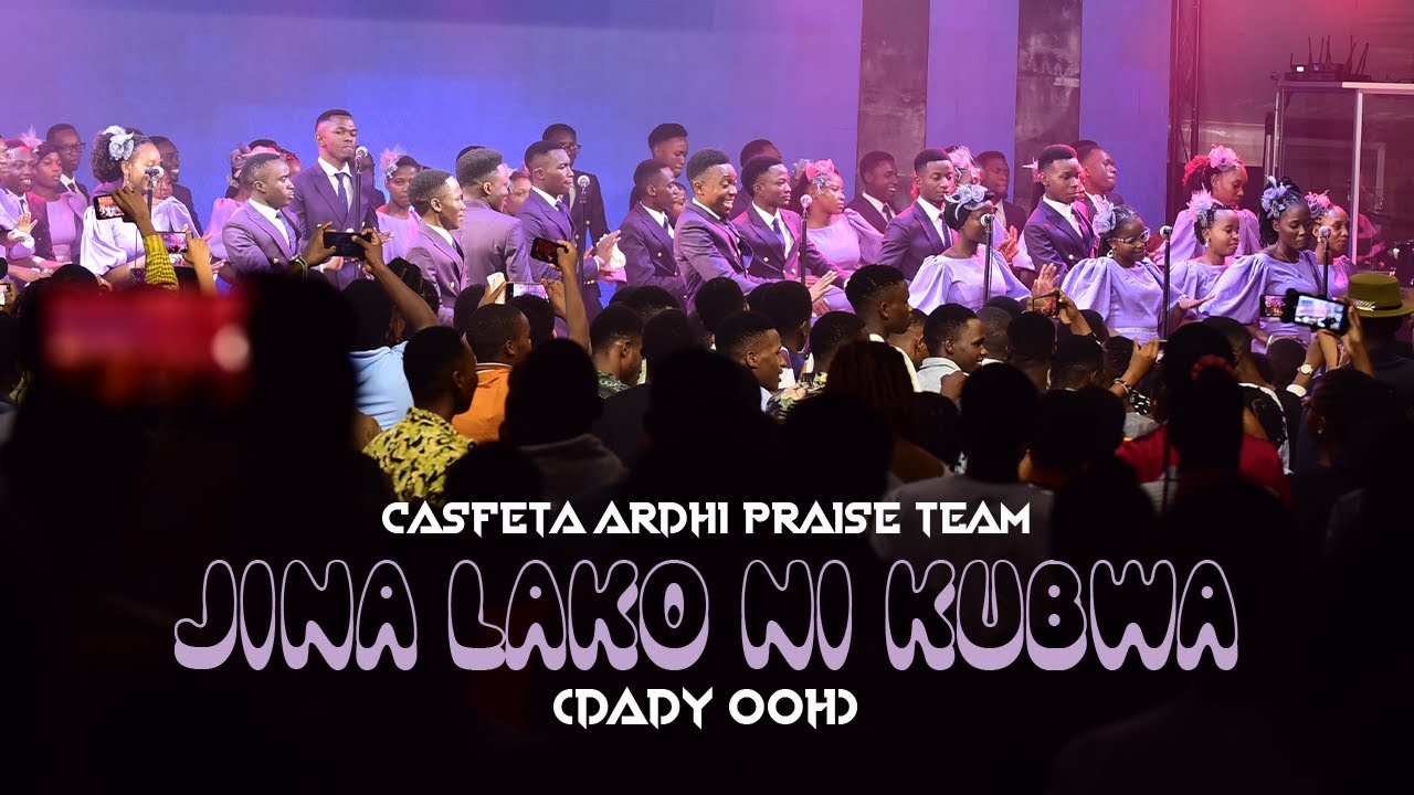 CASFETA ARDHI - JINA LAKO NI KUBWA ( DADY OOH ) | Live Music video ...
