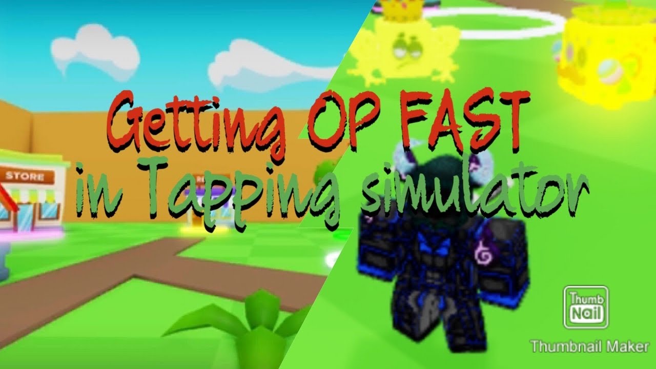 Getting op in tapping simulator - YouTube