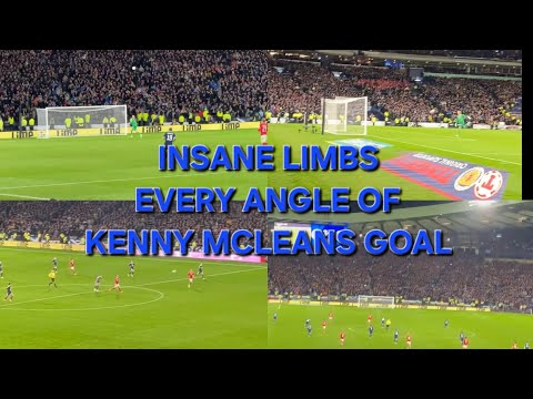 INSANE LIMBS Every Angle Of Kenny Macleans INCREDIBLE Goal |Scotland 4-2 Denmark 