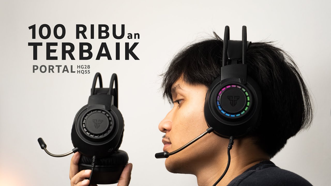Rekomendasi Headset Budget 100 RIBUan! Fantech Portal HG28 & HQ55 - YouTube