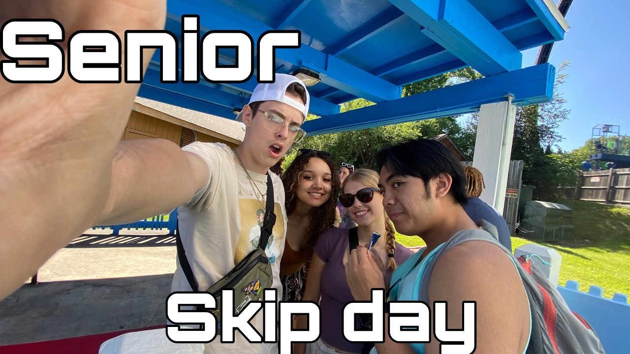 Senior skip day at Darien lake - YouTube