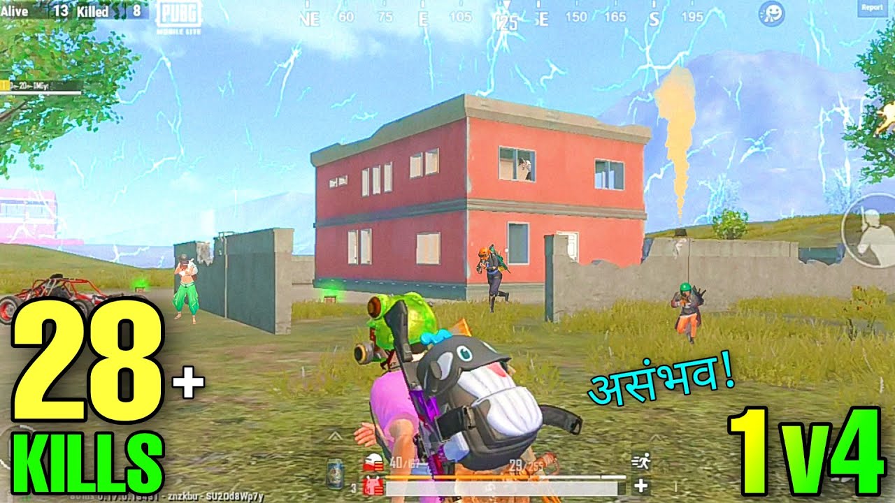 😤28 KILLS SOLO VS SQUAD RUSH GAMEPLAY VIDEO | PUBG MOBILE LITE | 100K ...