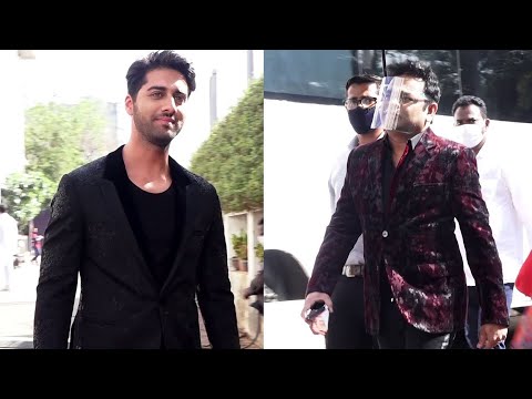 A R Rahman & Ehan Bhat Spotted On Indian Idol Set Promoting Their Latest Movie 99 Songs